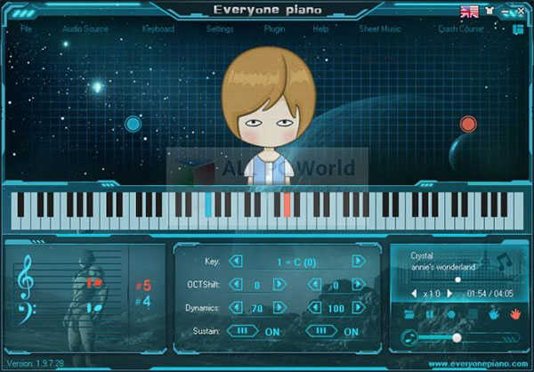 Phần mềm và trang Web game học đánh đàn Piano online