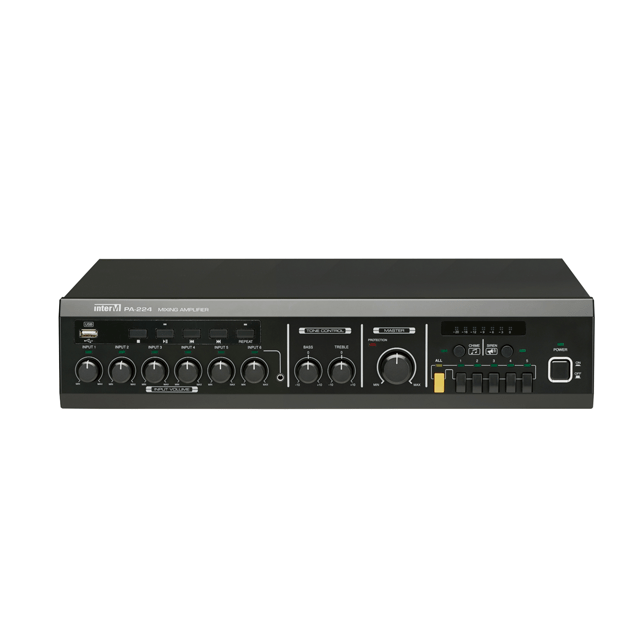 Inter-M PA-224 | Mua amply liền mixer nhập khẩu đa năng