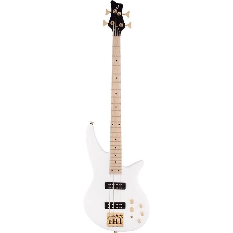 Jackson JS Series Spectra Bass Laurel JS3 Gold Hardware Snow White ...