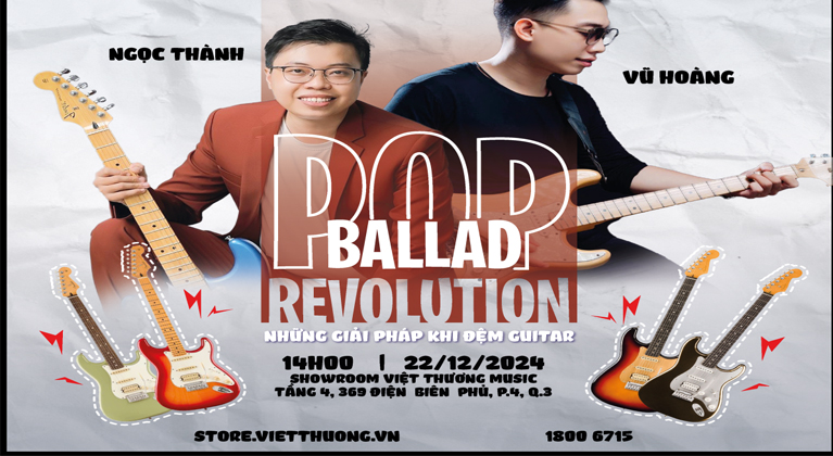 Pop Ballad Revolution - Những giải pháp khi đệm guitar