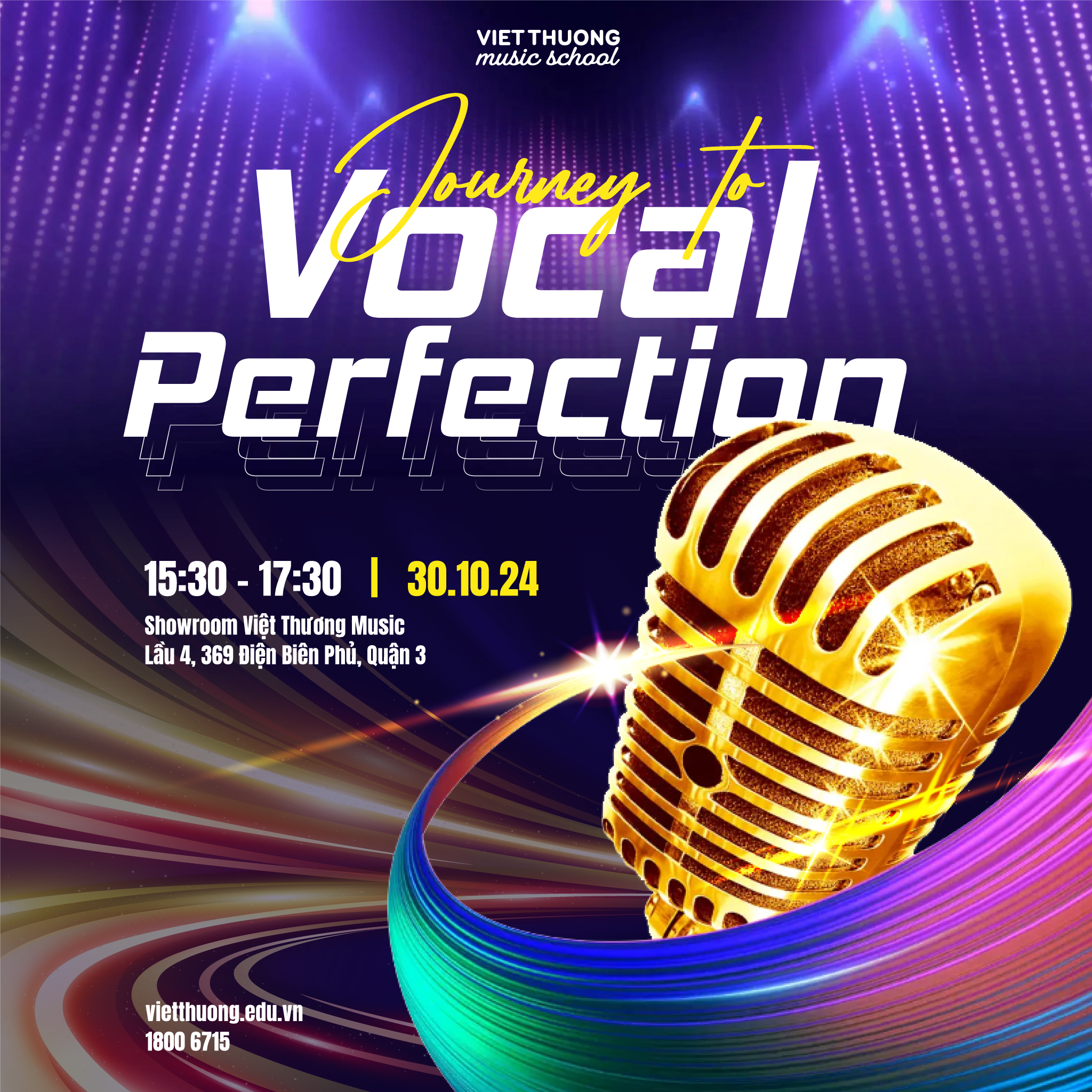 WORKSHOP: JOURNEY TO VOCAL PERFECTION