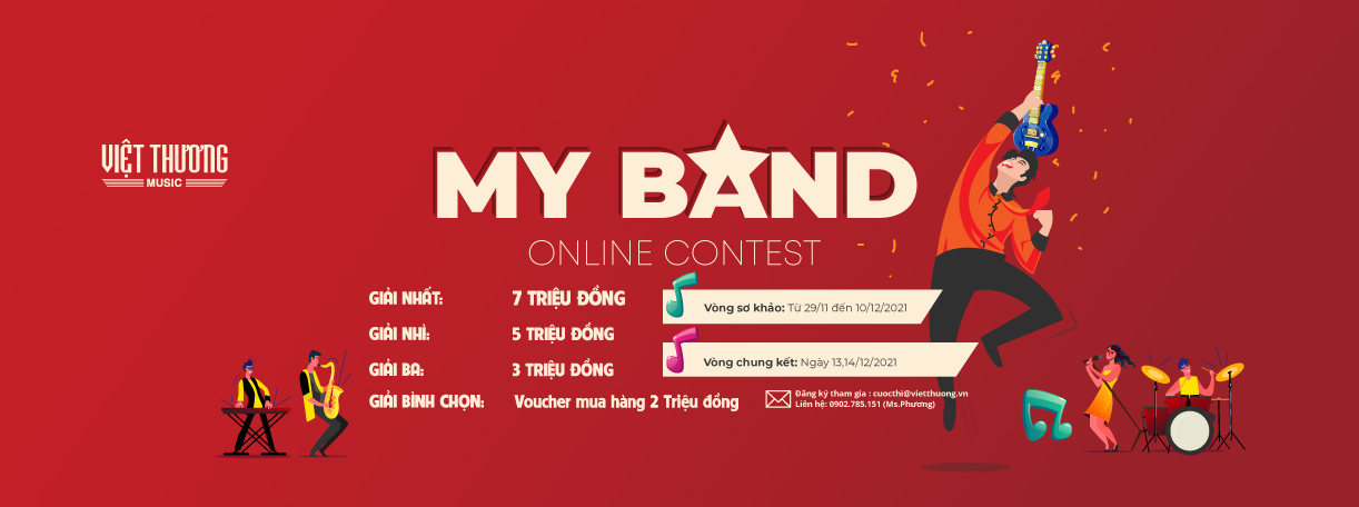 Cuộc thi: My band - Online contest